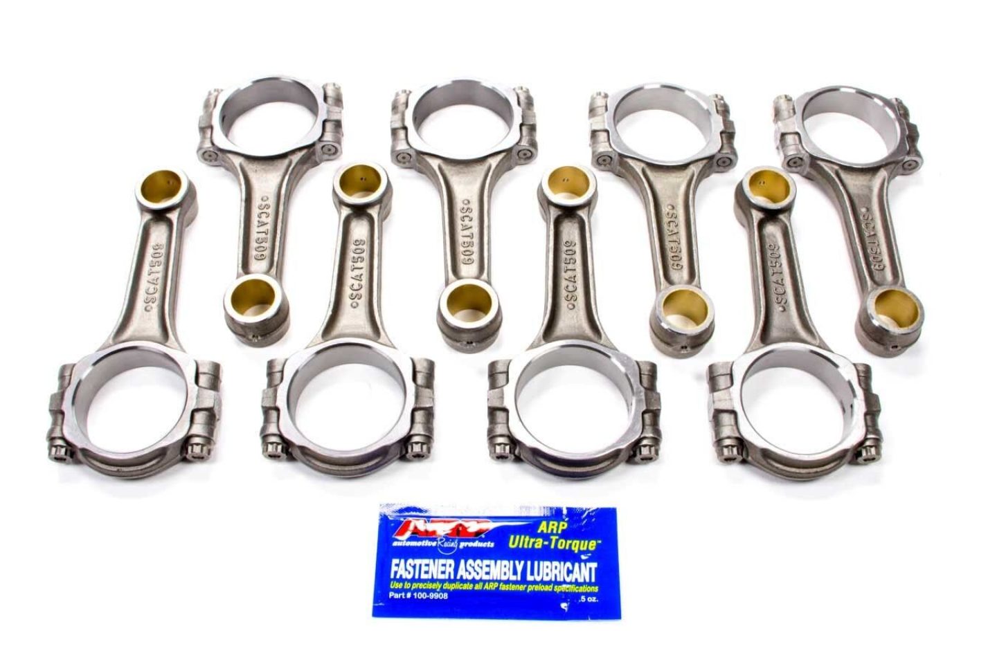 Connecting Rod - Pro Stock - I Beam - 5.090 in Long - Bushed - 3/8 in ...