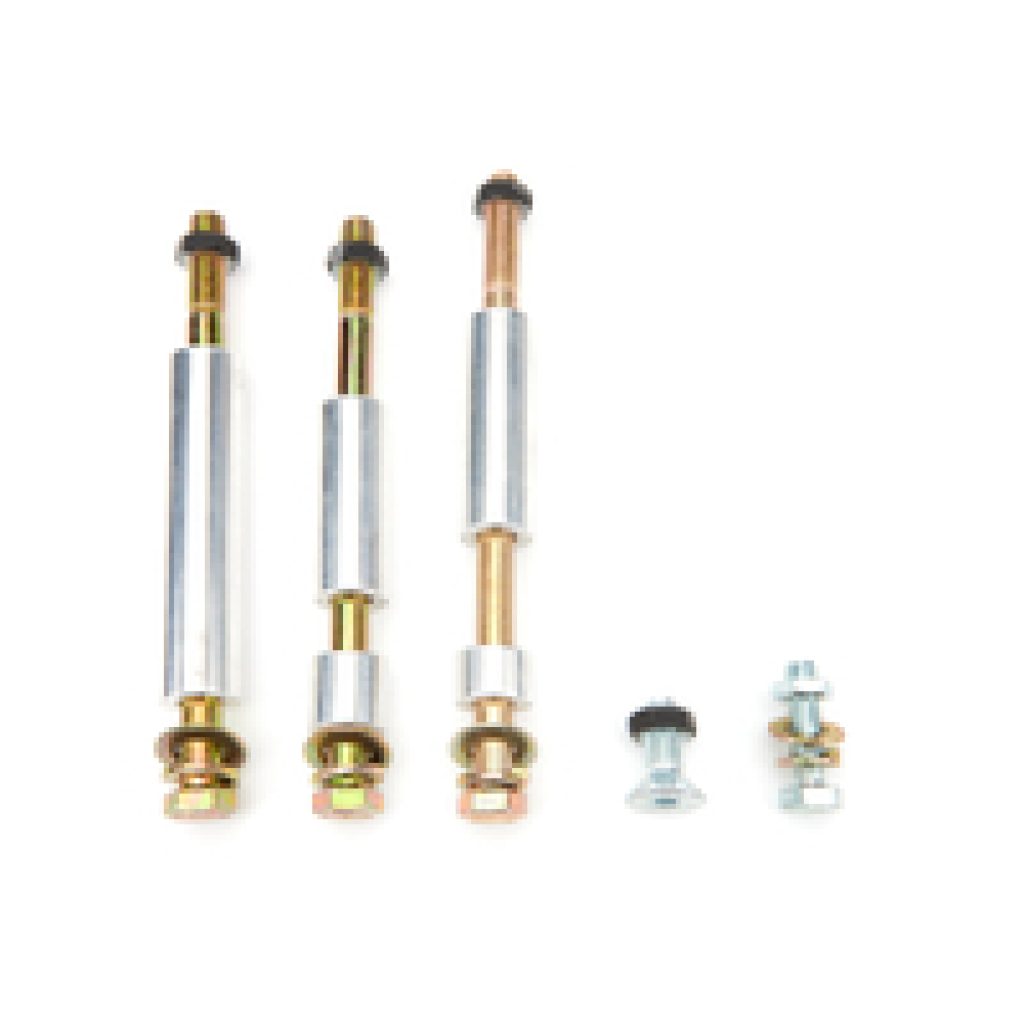 Alternator Bracket Bolt Kit - Driver Side - Spacers Included - Hex Head ...