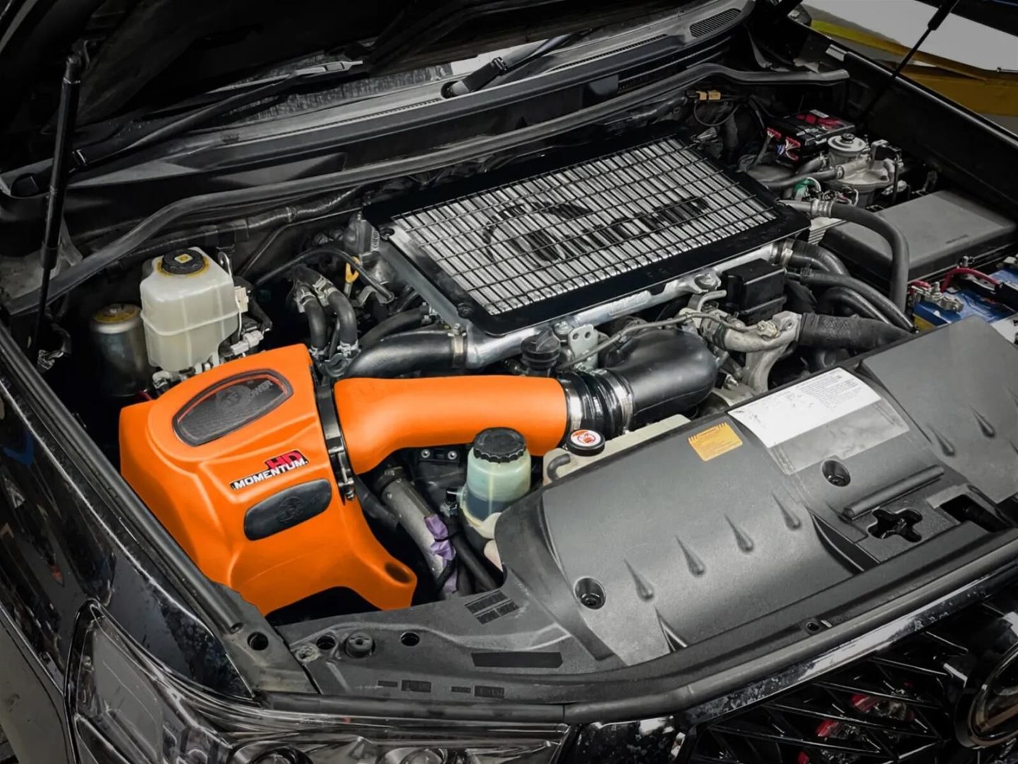 AFE Power Air Intake Kits 50-70026DN Momentum HD Cold System Orange w ...
