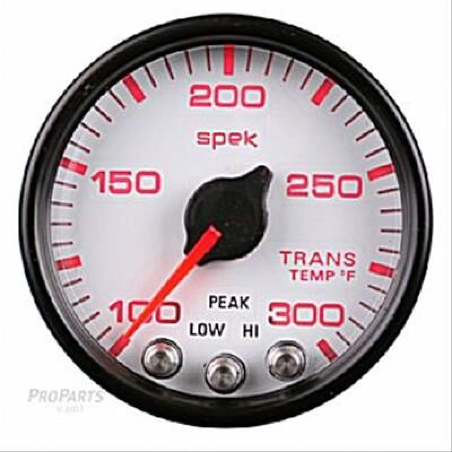 Autometer Spek-Pro Gauge Trans Temp 2 1/16in 300f Stepper Motor W/Peak ...