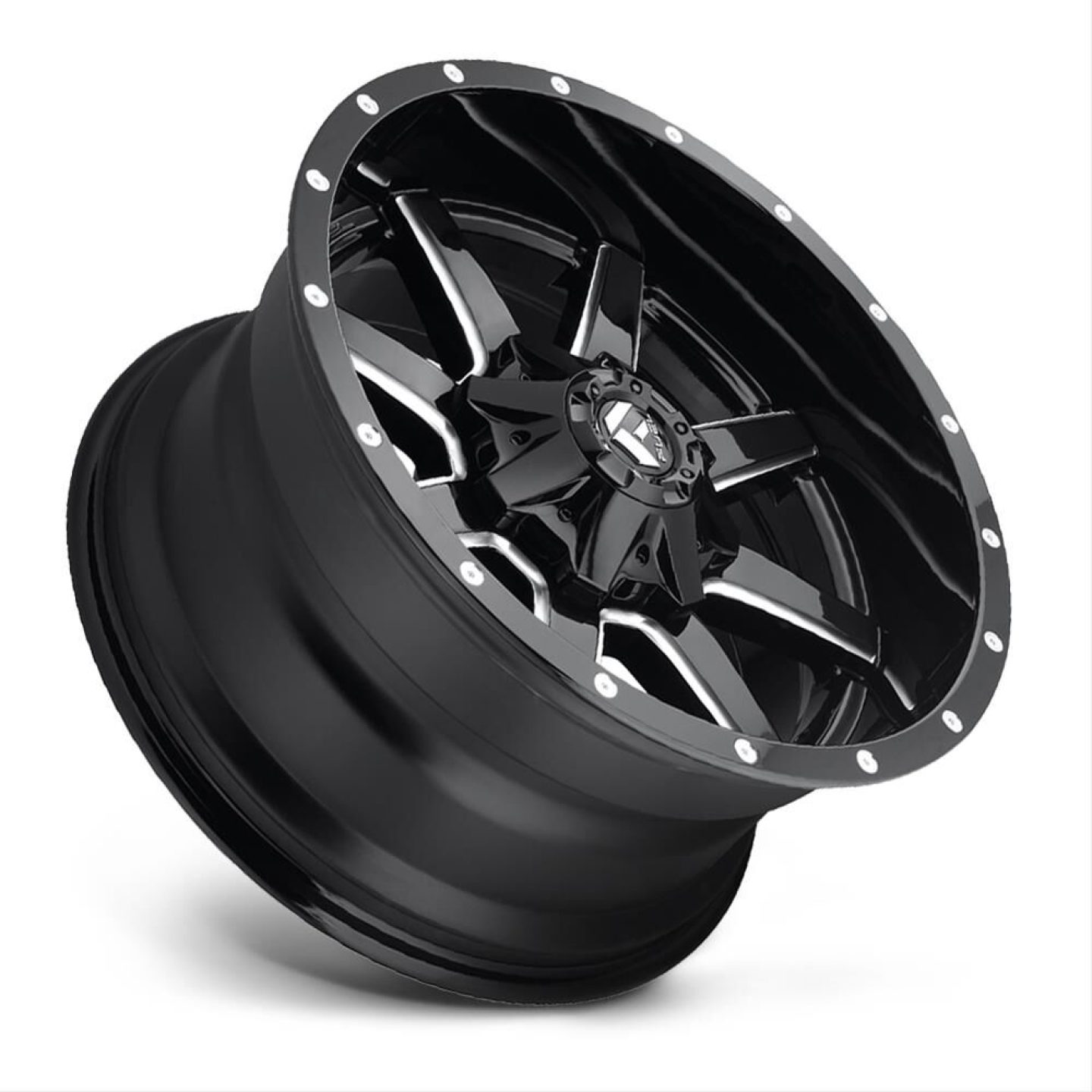 Fuel Off-Road Maverick D610 Series Gloss Black Wheels with Milled ...