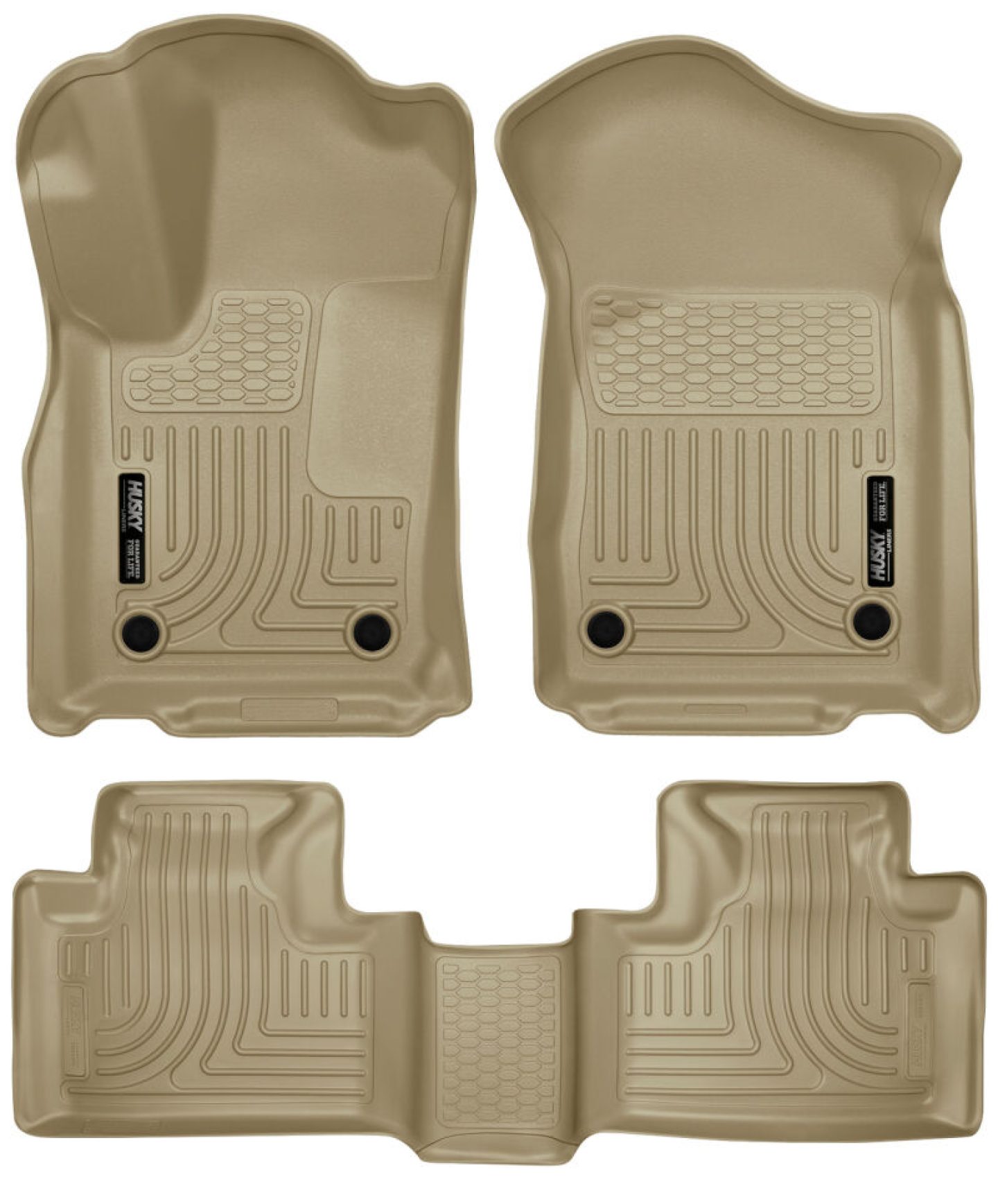 Husky Liners 16-22 Dodge Durango Weatherbeater Tan Front & 2nd Seat ...