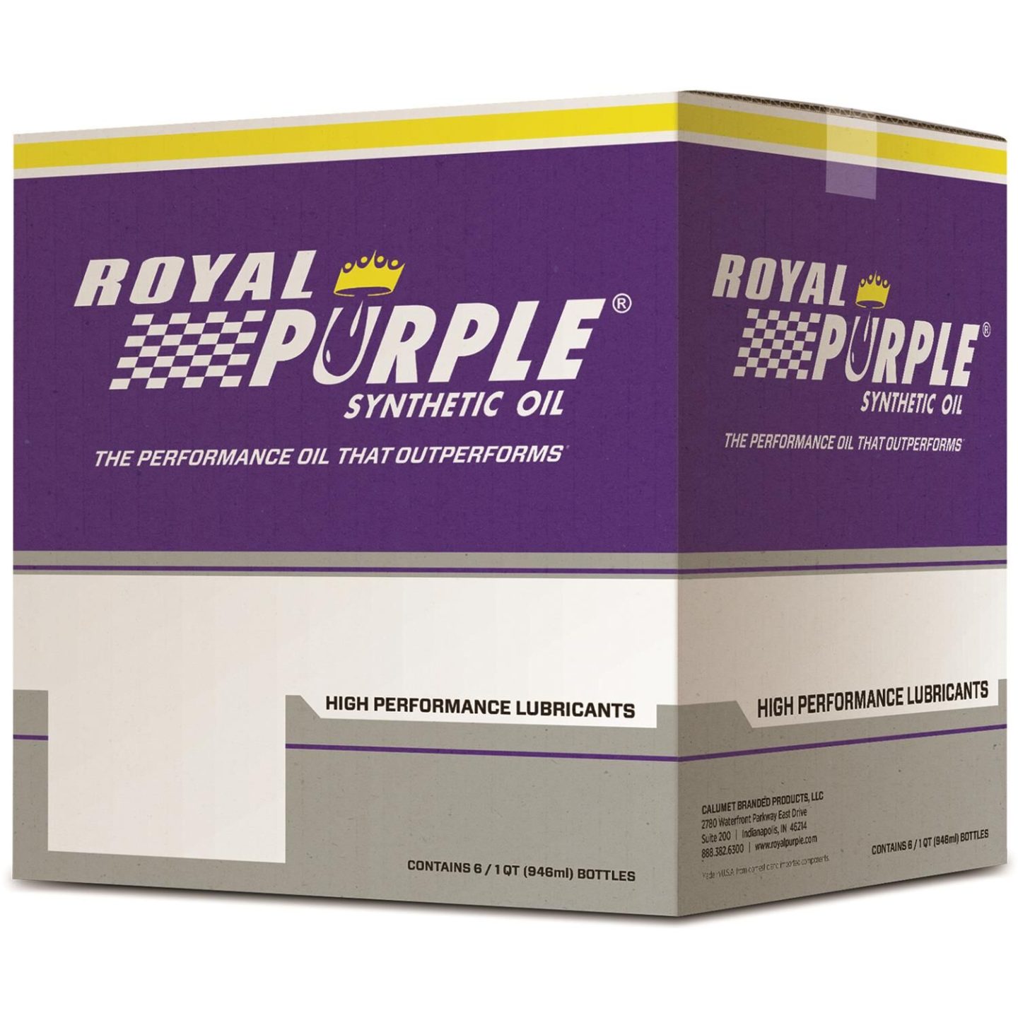Royal Purple Engine Oil 06315 Max Cycle, 10W-40, Qt. Bottle, Case of 6 ...
