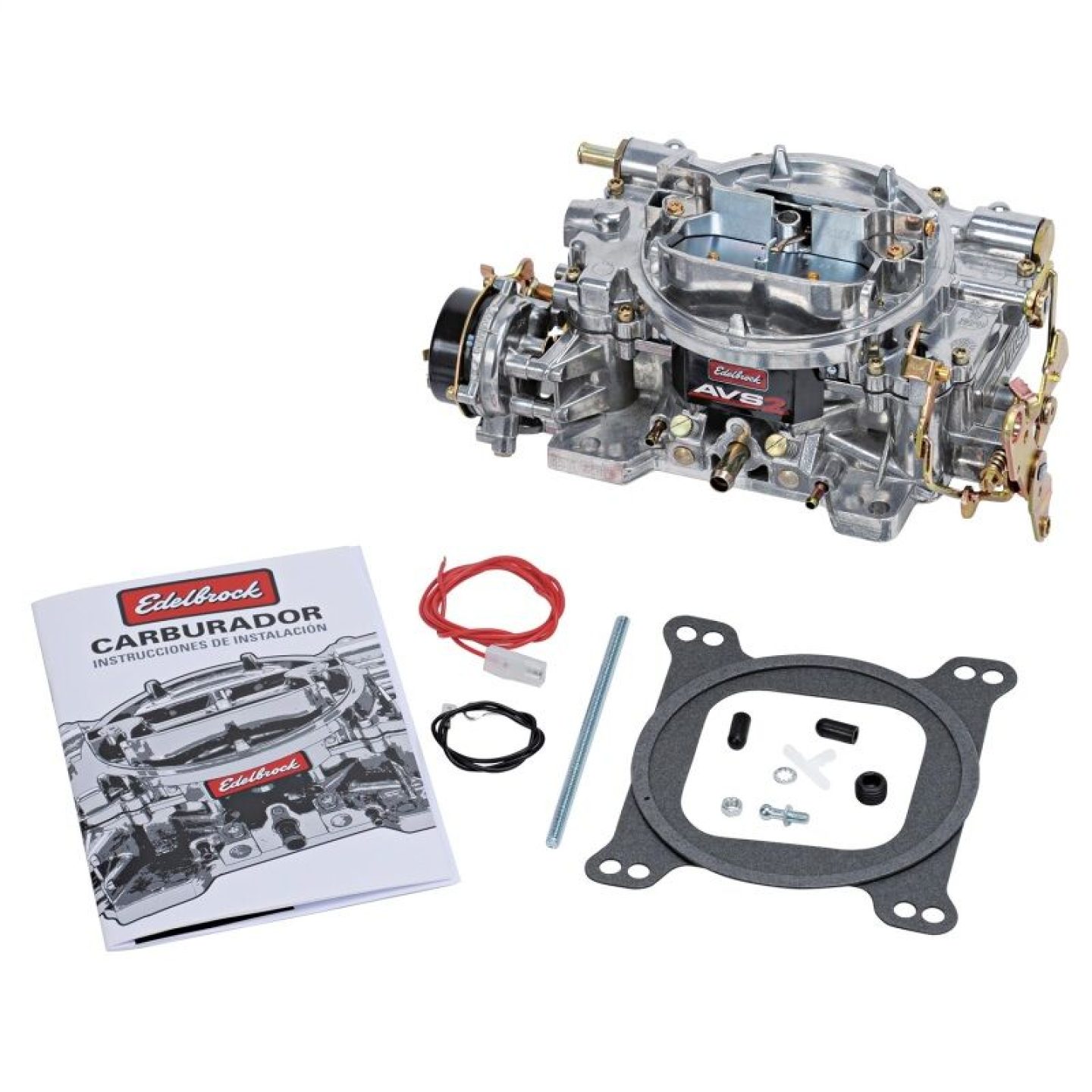 Edelbrock AVS2 Series Carburetors 1906 Carburetor, AVS 2, 650 cfm, 4 ...