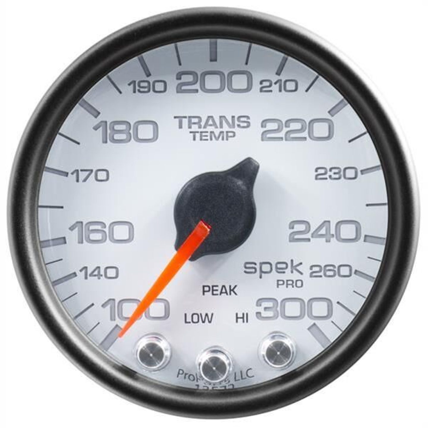 Autometer Spek-Pro Gauge Trans Temp 2 1/16in 300f Stepper Motor W/Peak ...