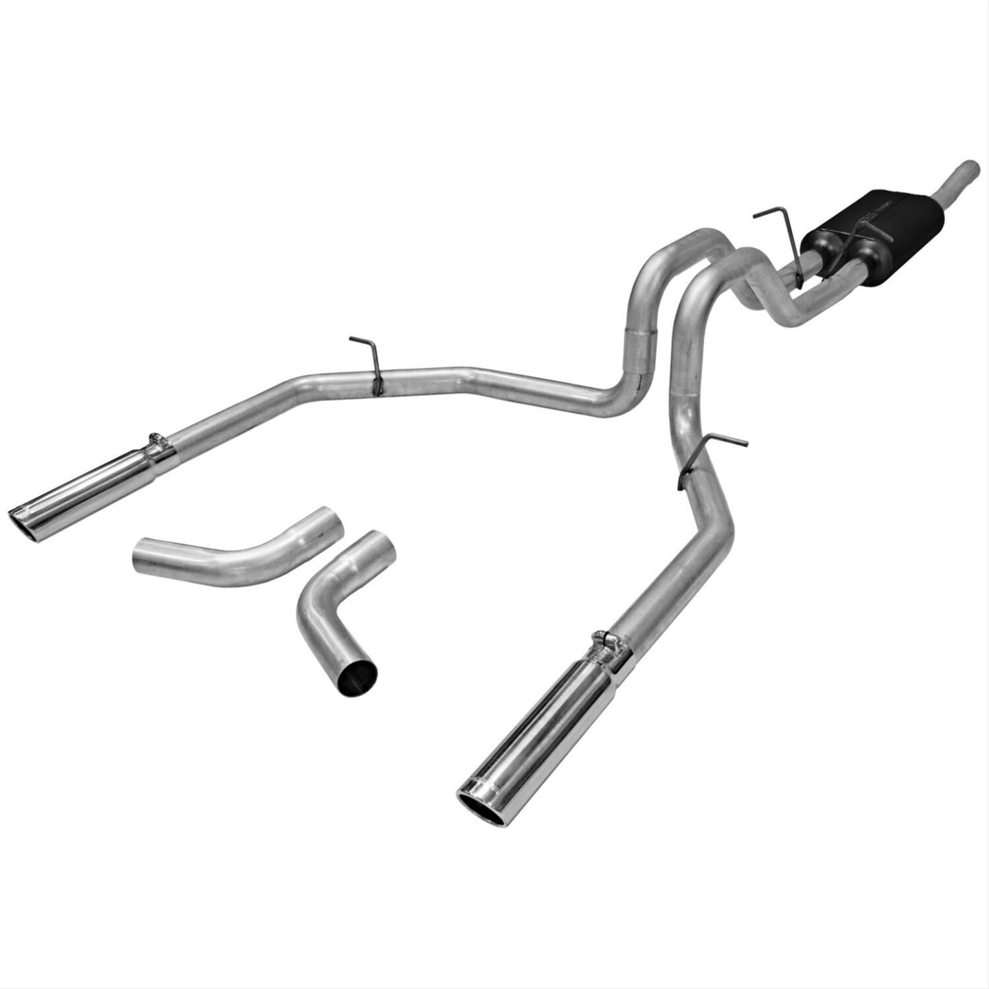 Flowmaster Force II Exhaust Systems 17472 System, II, Cat-Back, Ford, Pickup, 4.6, 5.4L, Kit flo1747