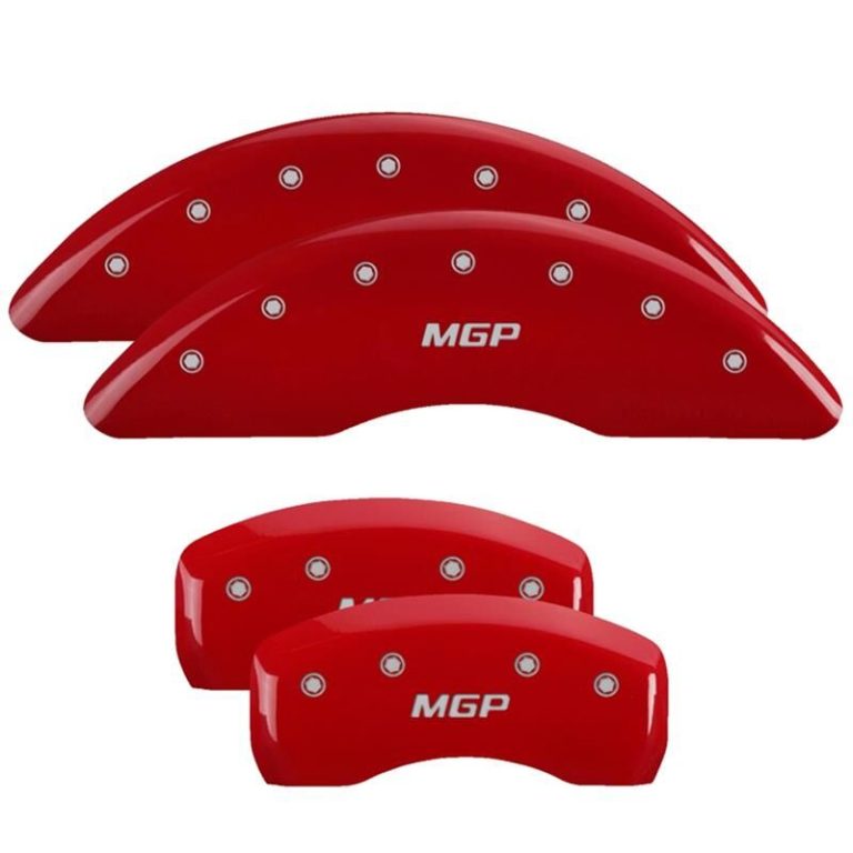 MGP Red Caliper Covers for 2020-2025 EXPLORER - 10252SMGPRD Set of 4 ...