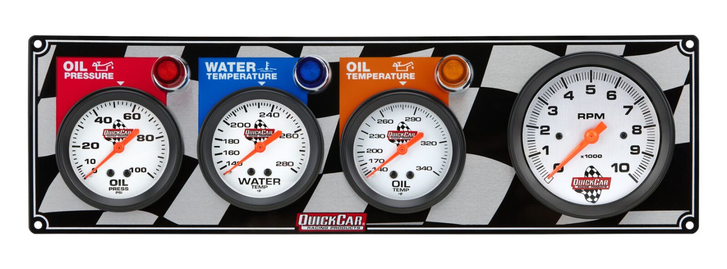 Gauge Panel Assembly - Oil Pressure / Oil Temperature / Tachometer ...