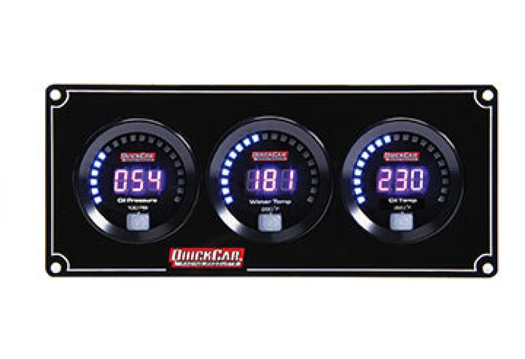 Gauge Panel Assembly - Digital - Oil Pressure / Water Temperature / Oil ...