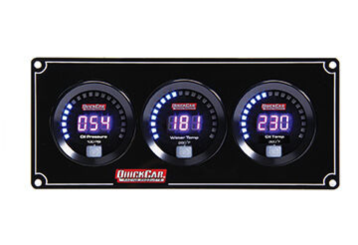 Gauge Panel Assembly - Digital - Oil Pressure / Water Temperature / Oil ...