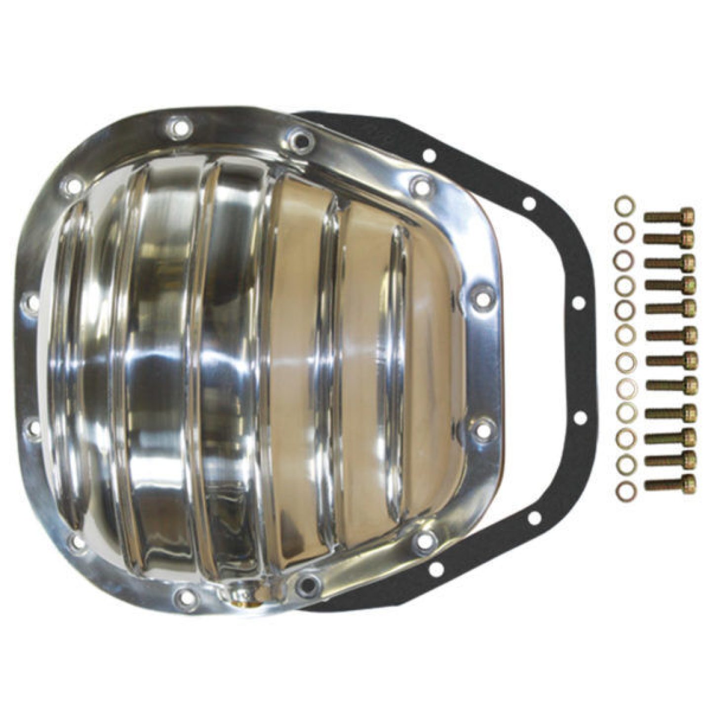 Differential Cover - Aluminum - Chrome - Ford 12-Bolt - Each spc4905KIT ...