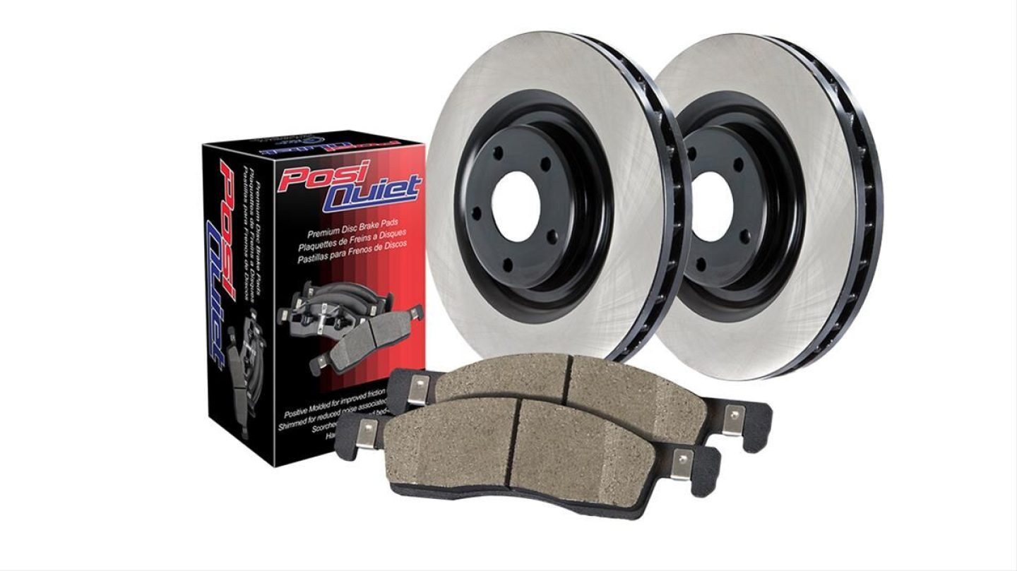 Centric OE Coated Front Brake Kit (2 Wheel) (1x sto105.16110, 2x sto120 ...