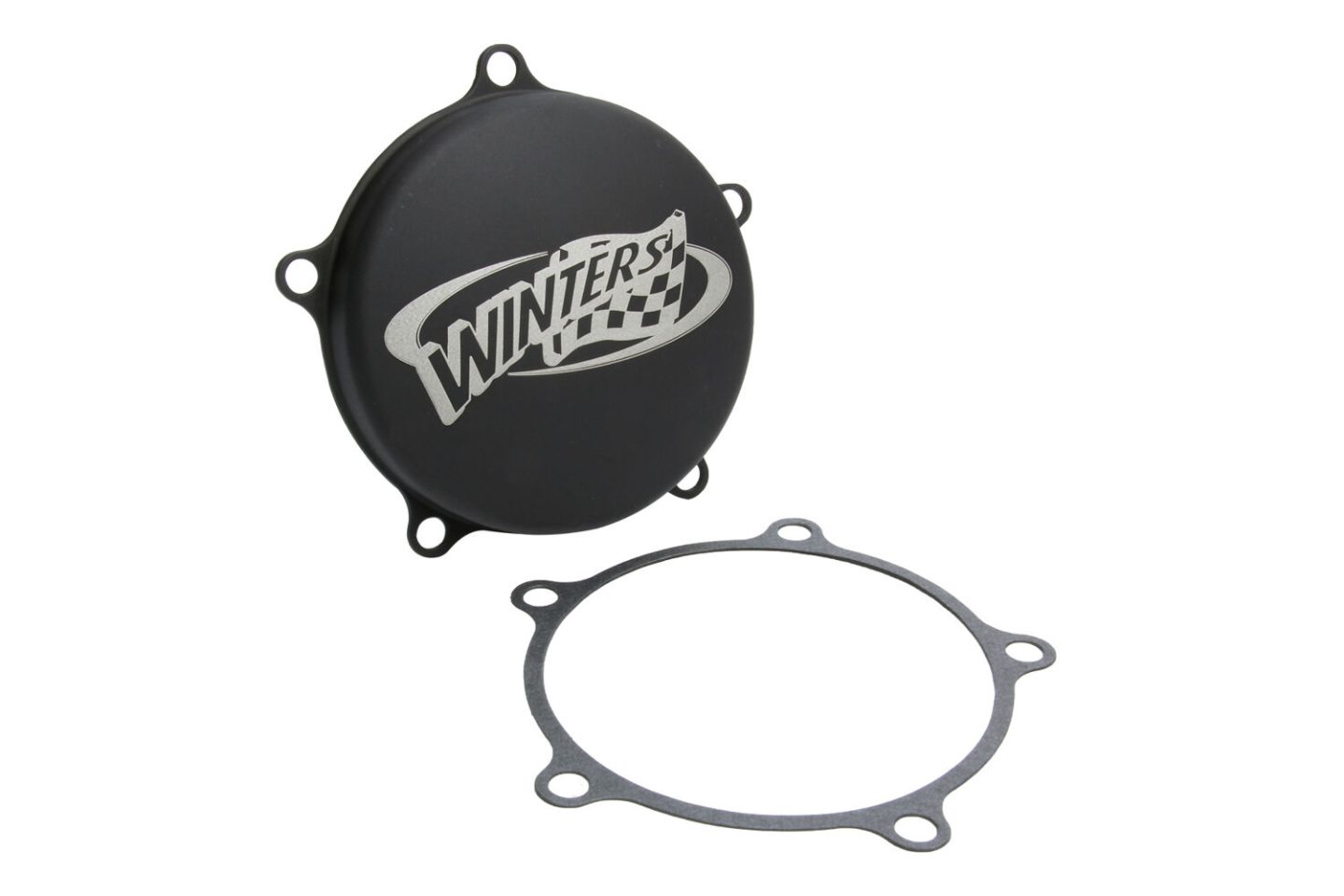Drive Flange Dust Cover - 5-Bolt - Aluminum - Black Anodized - 2-7/8 in ...
