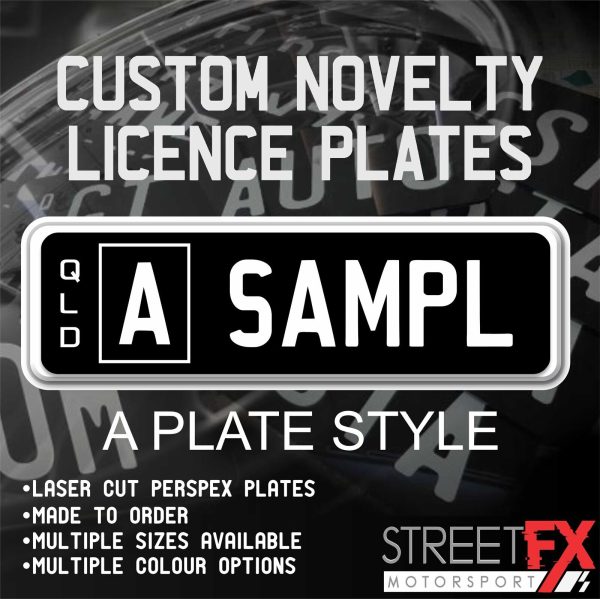 Premium Style Licence Plates – Custom Show, Track & Display Plates ...